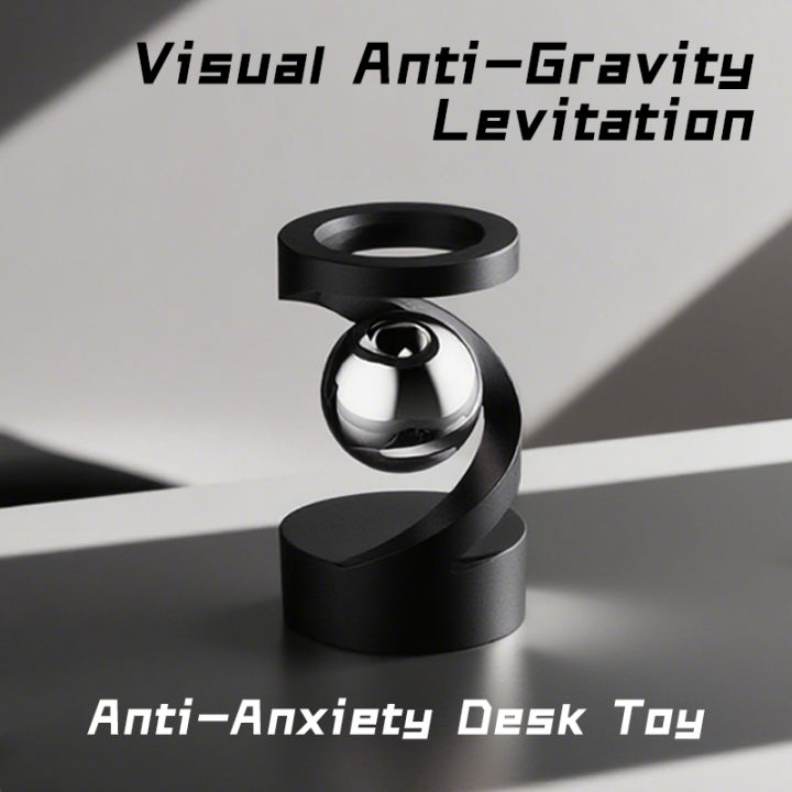 EDC Anti-Stress Gyroscope - Floating Metal Spinner with Magnetic ...