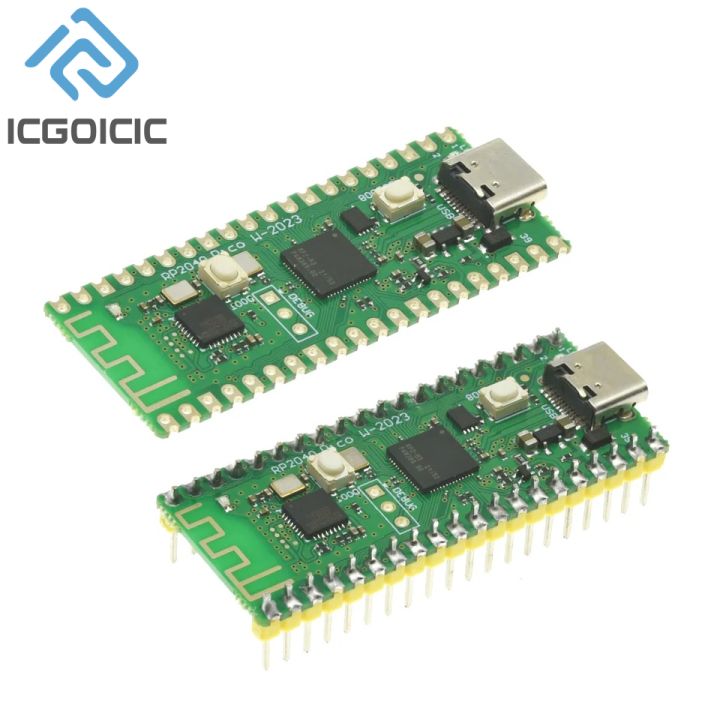 For Raspberry Pi Pico W Board TYPE-C RP2040 Dual-Core ARM Low-Power ...