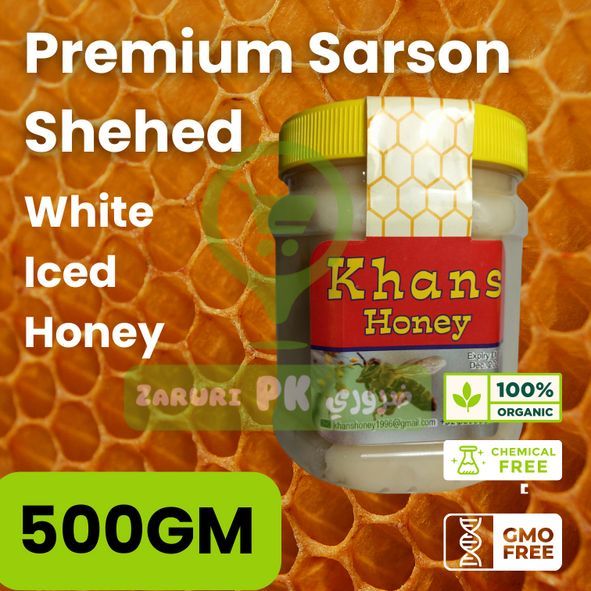 Premium Sarson Shehed 500GM – White Iced Honey | Daraz.pk
