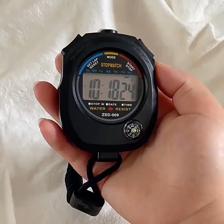 Digital Sports Stopwatch Timer with Large Display & Compass ...