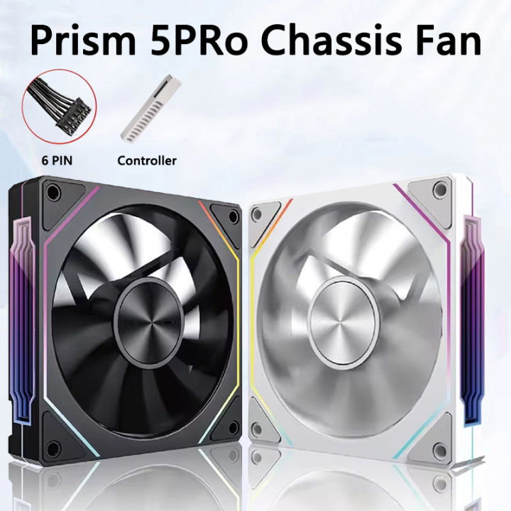 Prism 5PRO 6PIN RGB Computer Case Fan 12CM Air-Cooled Game Cooling Kit ...