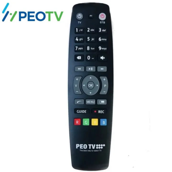 Peo tv remote | Original Remote For PEO TV | Daraz.lk