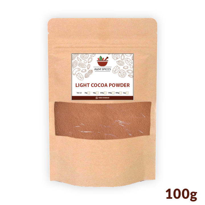 Light Cocoa Powder | Coco powder (Cakes and Brownies) - 100g | Daraz.pk