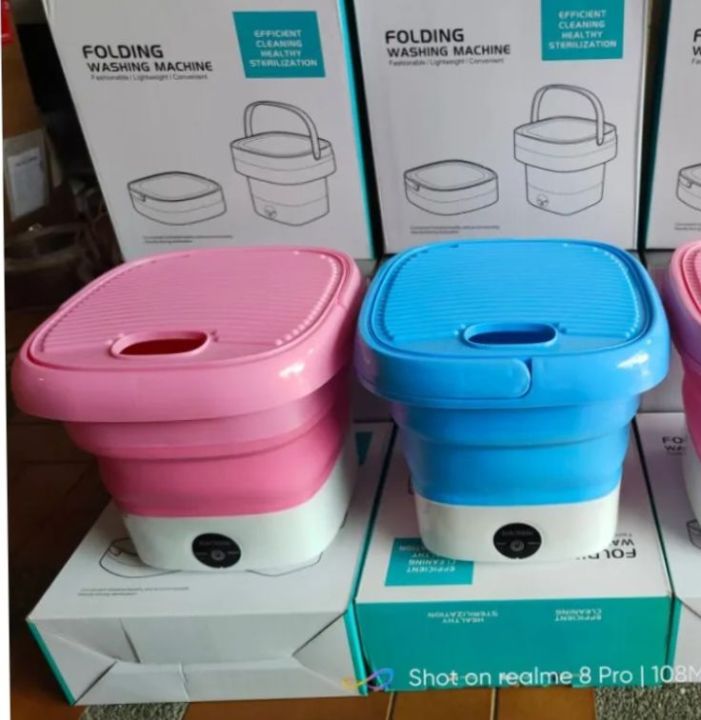 AE Portable Folding Silicone Mini Washing Machine | Daraz.com.np