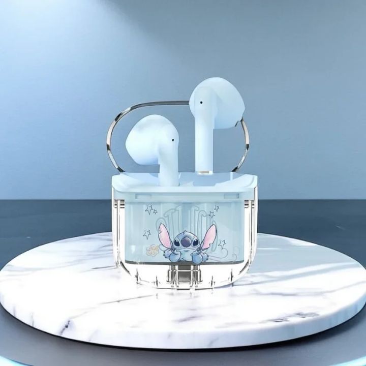 Stitch Bluetooth Earbuds Disney Original Wireless Earphones Bluetooth ...