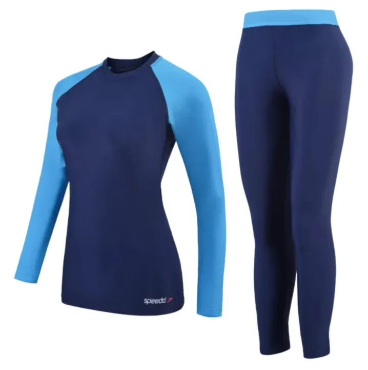 Swimming Suit for Ladies 2ps with Full Sleeves and Laggined(Imported ...