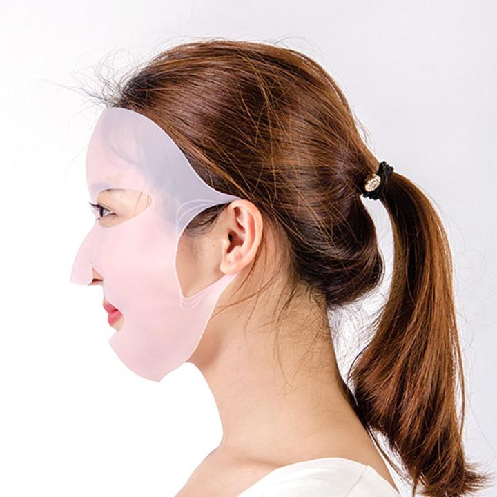 3D Silicone Facial Mask Cover Reusable Ear Hanging Anti-aging ...