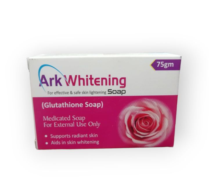 Ark whitening Glutathione Medicated soap for effective and bright skin ...