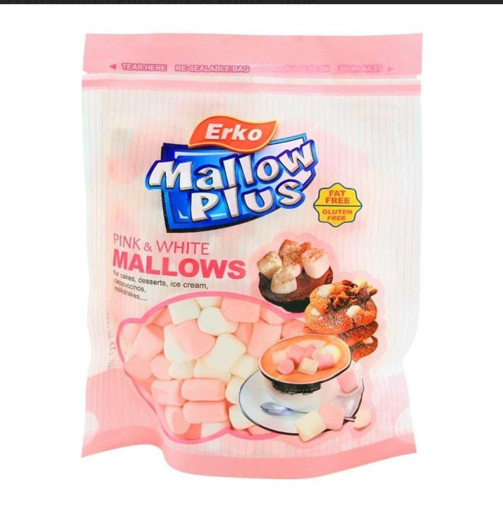 Erko mallow plus marshmallow 100g pouch | Daraz.pk