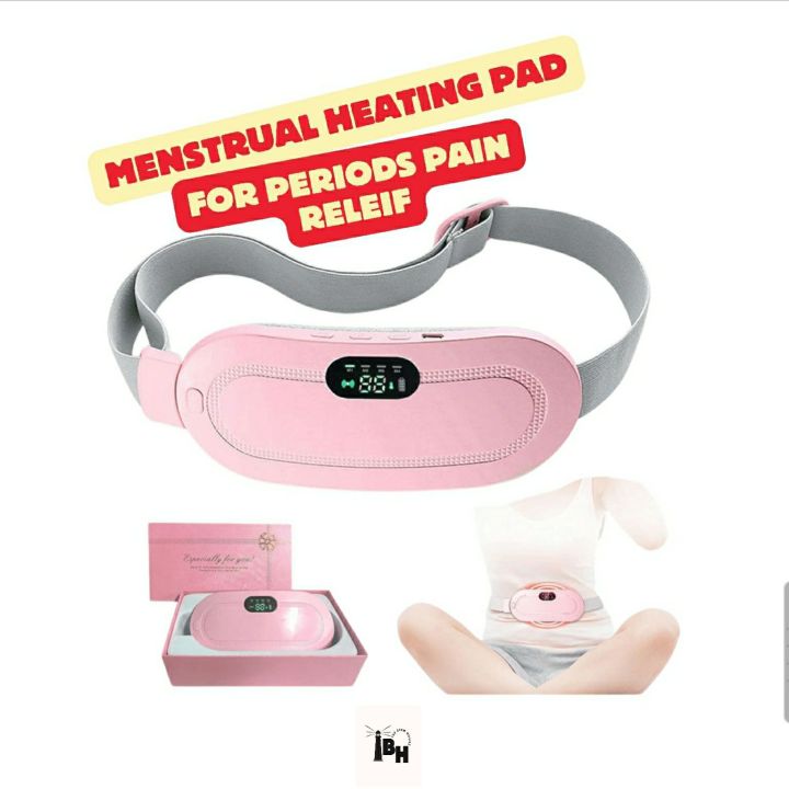 Menstrual Heating Pad Massager | Period Pain Relief Device | Portable ...