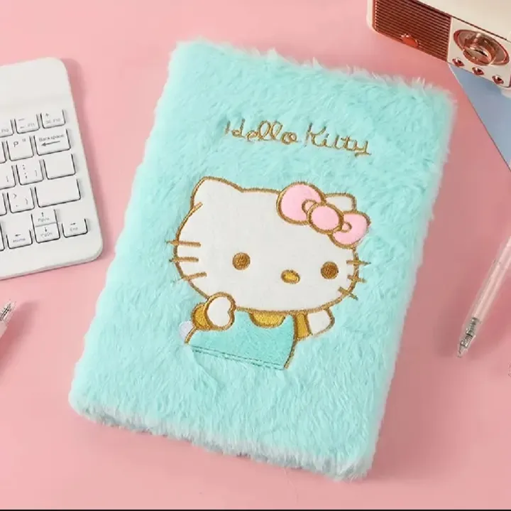 Cute Soft Fur Diary for Girls - Adorable Designs in A5 Size with Smooth ...