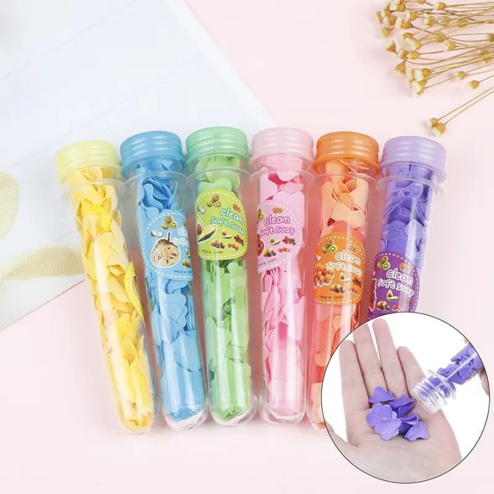 Portable Hand Washing Soap Paper Tube Eco-Friendly Reusable Travel Size ...