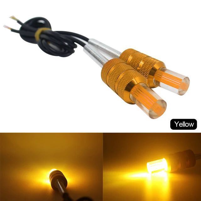 2 mini bike indicators install with screw | Daraz.pk