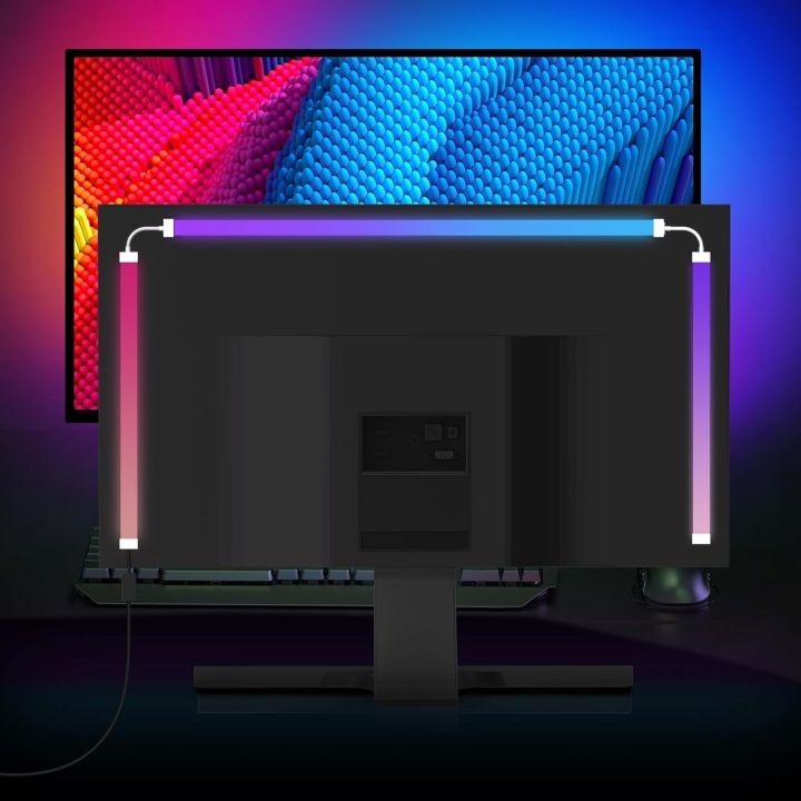 Smart Ambient PC Display Sync Computer Monitor Backlight LED Strip ...