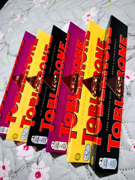 Toblerone 3 flavor Chocolate 100G ×6 bulk pack | Daraz.lk