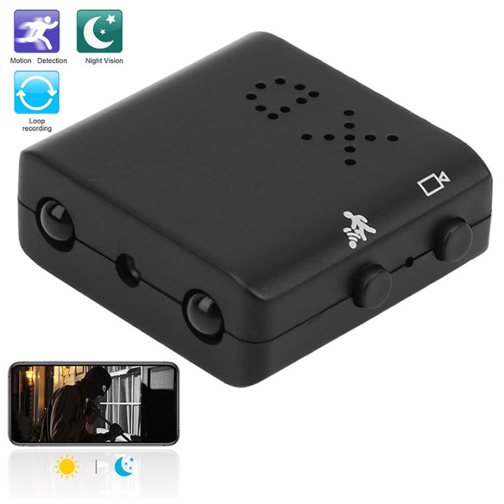 XD Mini Camera HD 1080P Home Security Camcorder Night Vision Micro ...