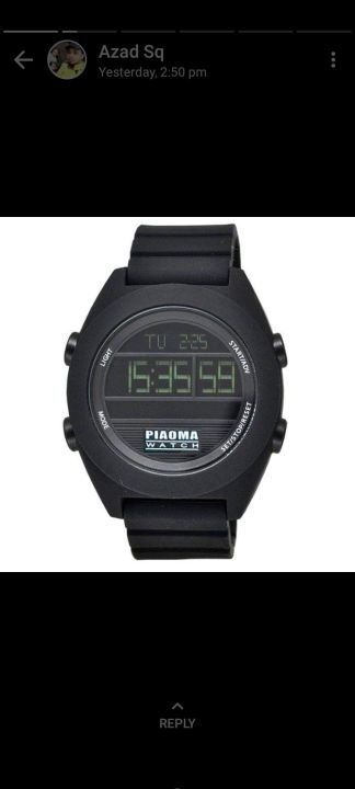 gent's pioma water proof high quality watch | Daraz.lk