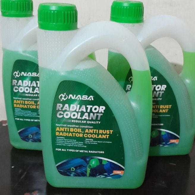Car radiator coolant Nasa anti rust anti boiler coolant 1 liter bottle ...