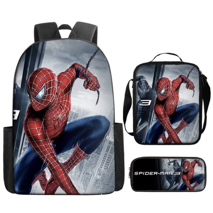 Marvel Comics Spider-Man Backpack Student Manga Cool Schoolbag Large ...