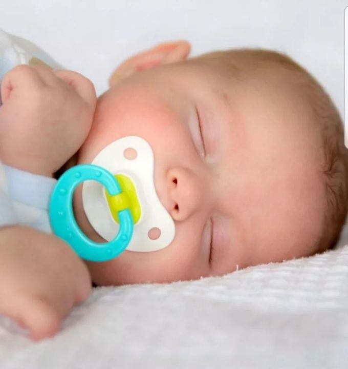 Infant Printed Baby Pacifier/Soother With Protection Cap BPA Free For 5 ...