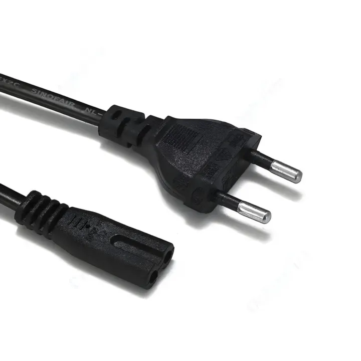 2 pin Original Power Cable Cord Best Quality | Daraz.lk