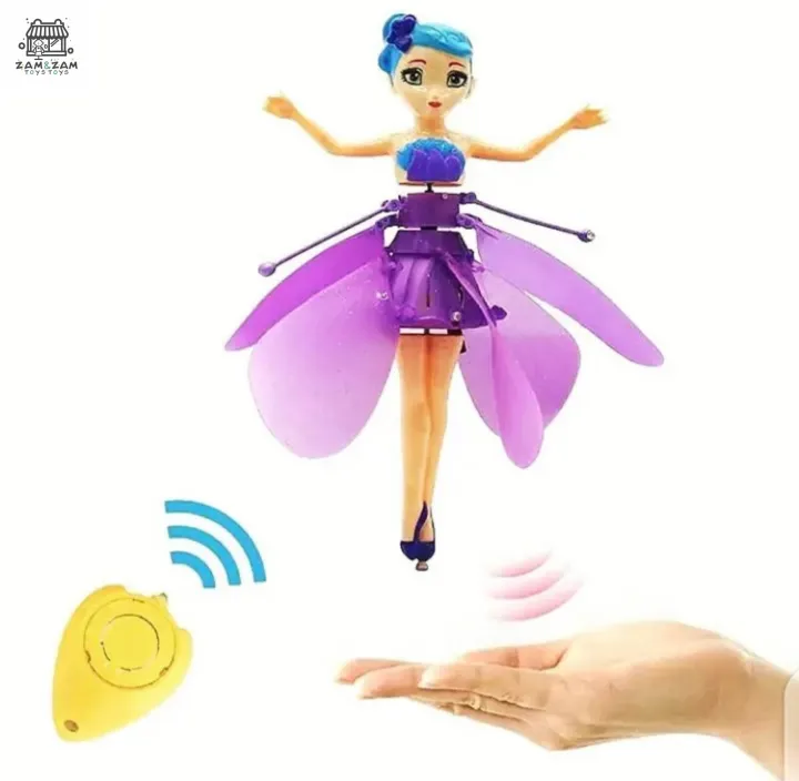Flaying Fairy Princess Magic Doll, Hand Sensor Flying Fairy Doll with ...
