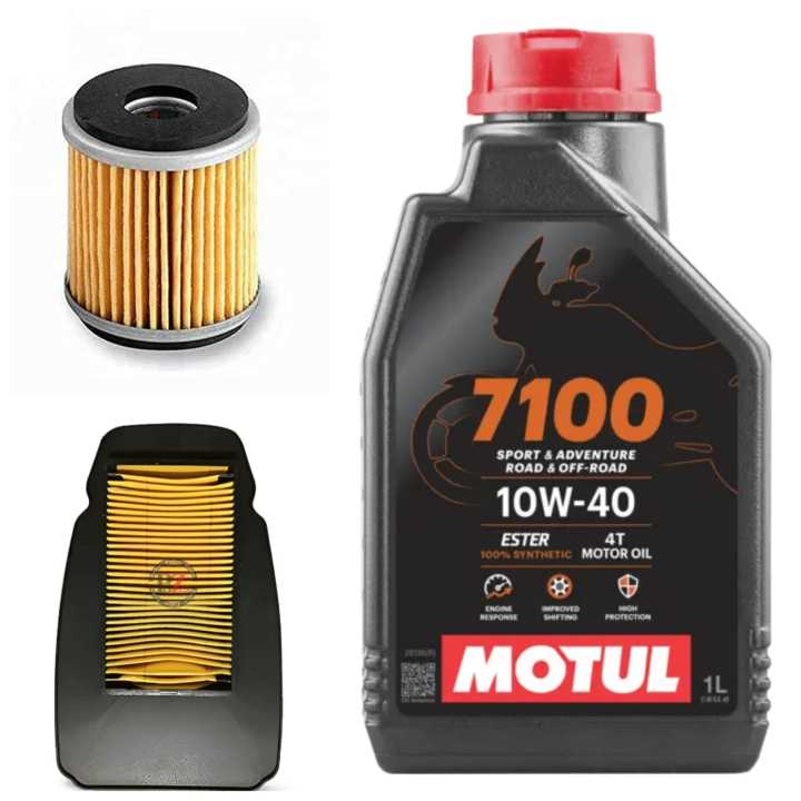 Motul 10W40 7100 Engine Oil Service Pack For MT15/R15V3 | Daraz.com.np