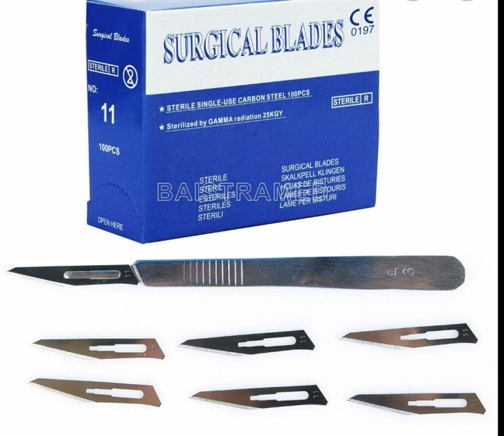 surgical blades 11 size 100pc | Daraz.lk