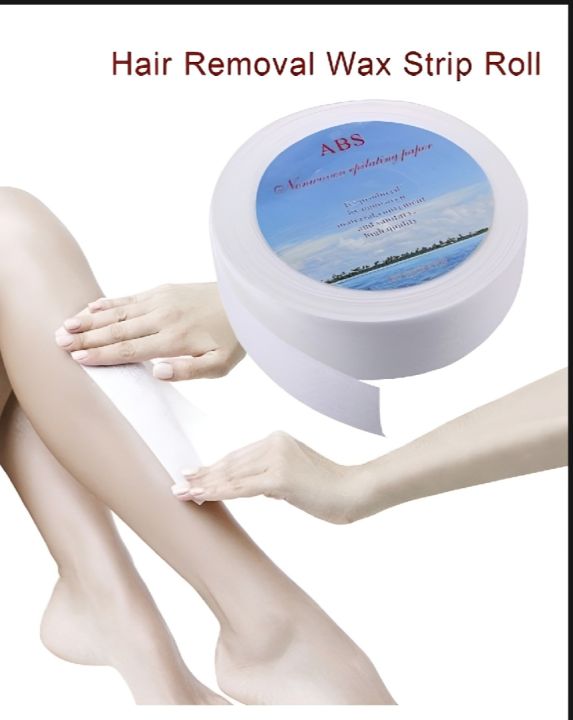 Hair Removal Paper Remove Easily Hair Nonwoven Wax Strip Paper Roll 100 ...