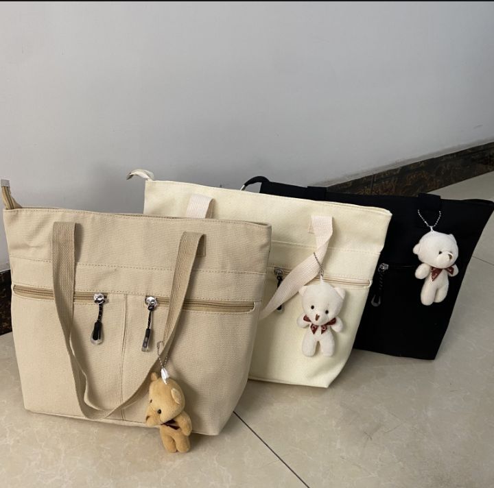 girls baga canvas fantastic bags for college students school university ...