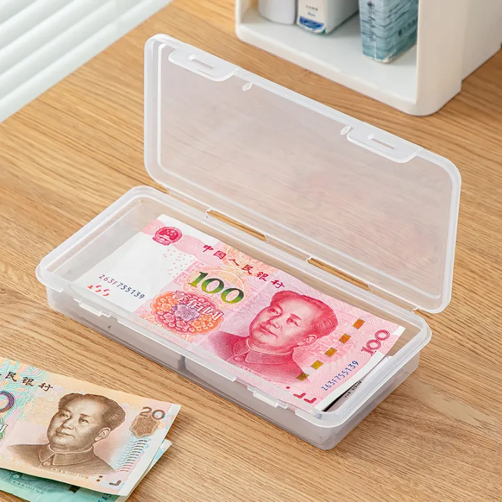Portable Storage Box Paper Money Album Currency Banknote Case Coin ...