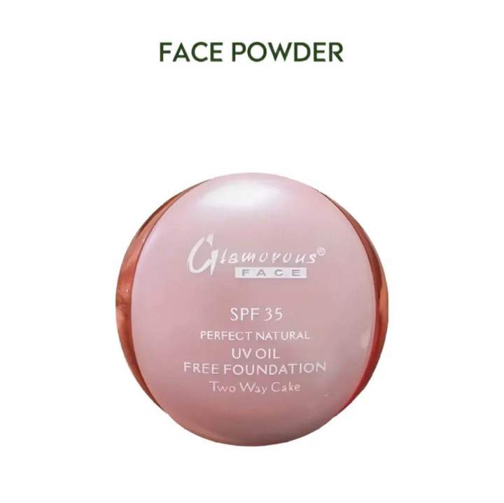 Glamorous Face Two Way Cake Face Foundation Powder | Daraz.pk