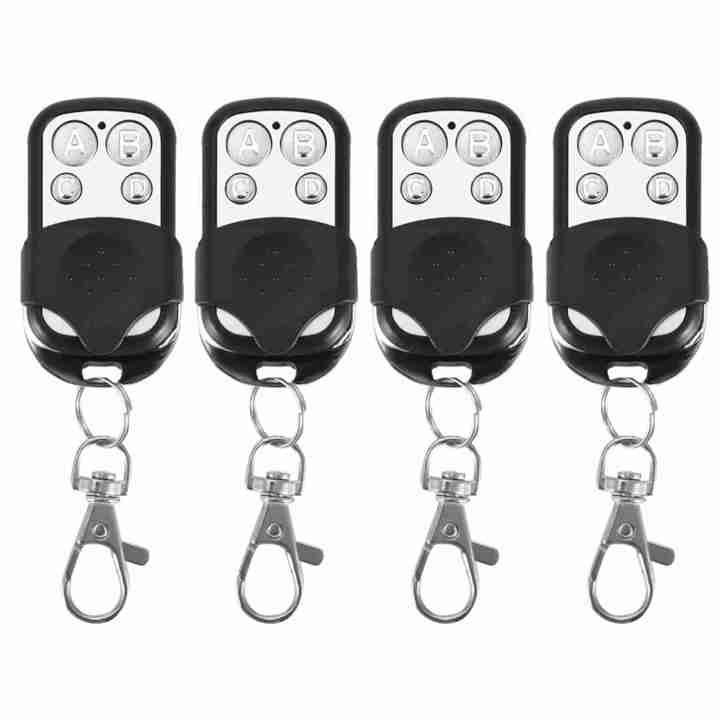 4PCS Universal Clone Wireless Remote Key Fob Set Compatible with Car ...