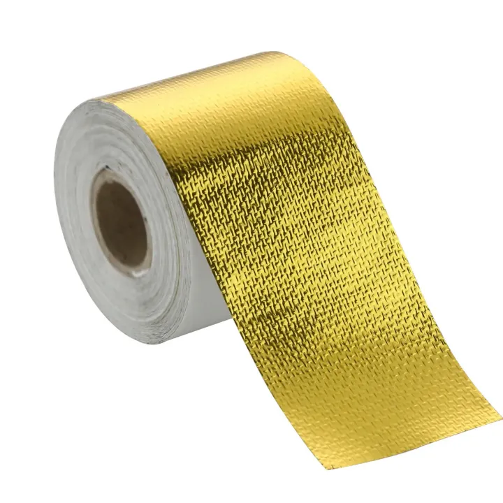 Reflective Self Adhesive Tape Gold High Temperature Heat Insulation ...