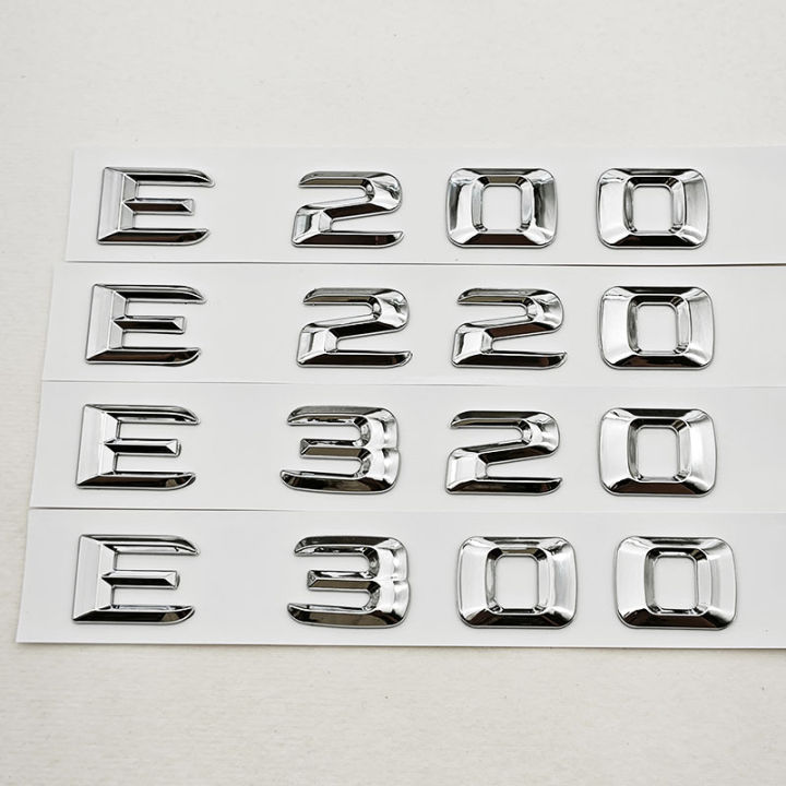 For Mercedes Benz E Class E320 E300 E220 E200 Rear Trunk Badge Emblem ...