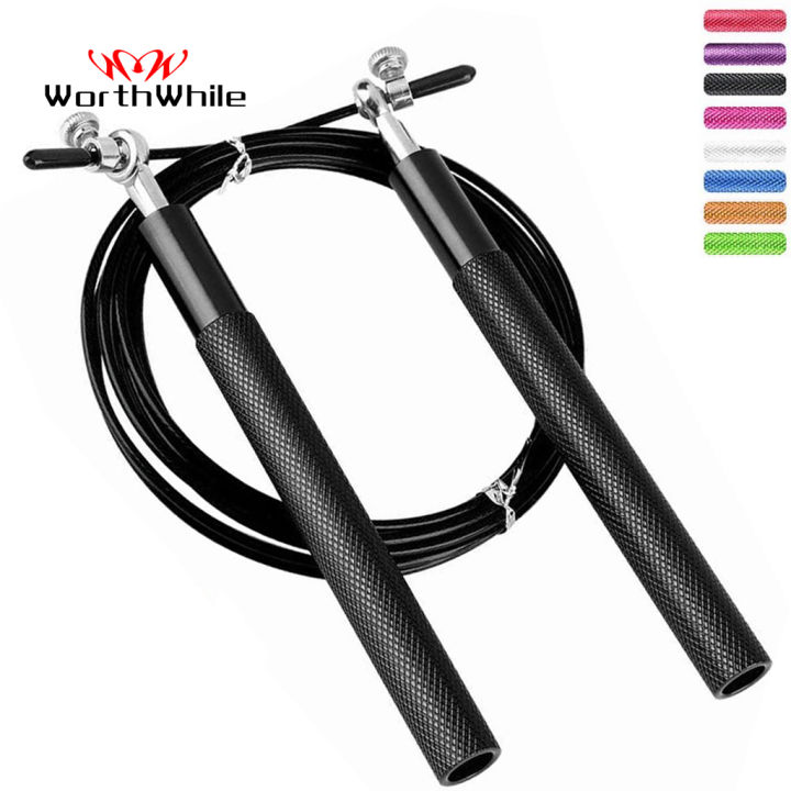 WorthWhile Crossfit Jump Rope Professional Speed Bearing Skipping ...