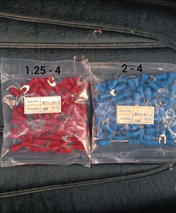 Pack of 100 PCs U Type Thimble Lugs - Useful In Solar Wiring | Daraz.pk