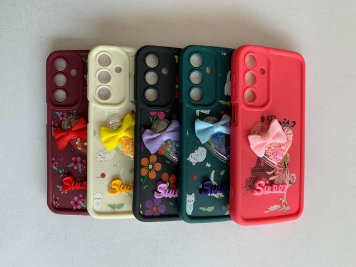 Samsung A16 Ladies Fancy Back Cover for Girls | Daraz.pk