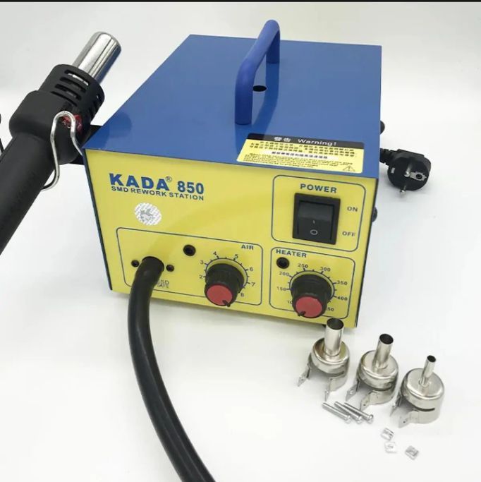 KADA 850 SMD Desoldering Machine || Resoldering Station 850 model ...