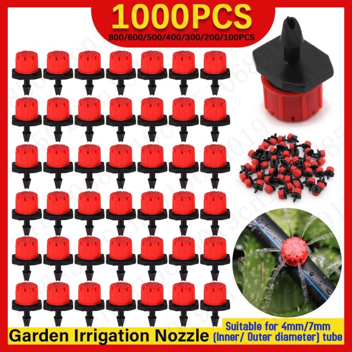 1000-100PCS Irrigation Drippers Sprinklers Garden Watering Sprinkler ...