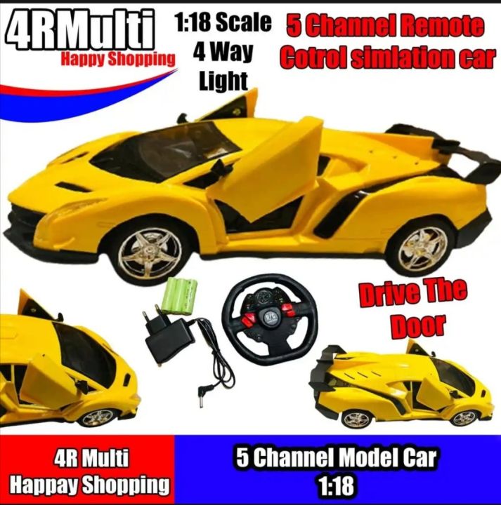 Super Racing Door Opening Rechargeable Full Function Remote Control Car ...