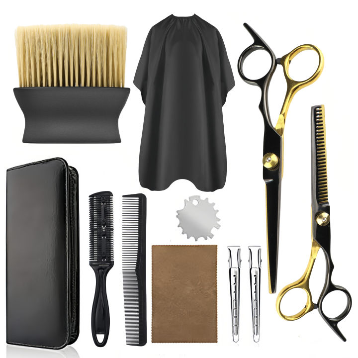 6.0" Inches Hair Scissors Kit Hair Cutting Shears Thinning Hairdressing ...