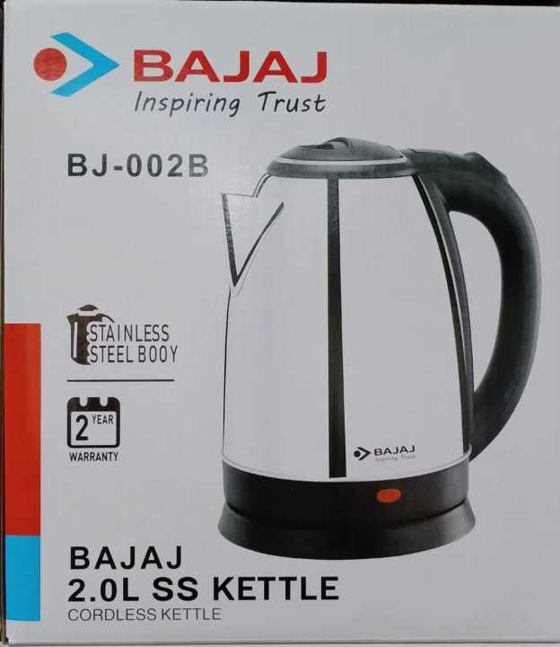 BAJAJ 2 liter electric kettle | Daraz.com.bd