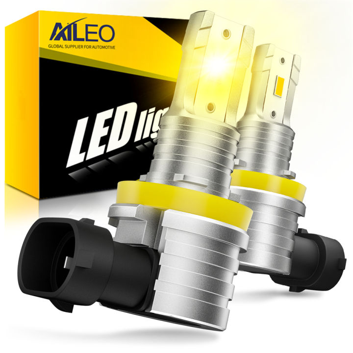 AILEO Led H11 Lights 15000LM For Car H7 H4 LED Headlight Bulb H9 H8 9005 HB3 9006 HB4 3000K ...