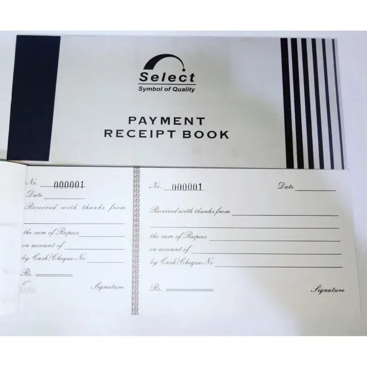 Payment Receipt Book - 100 Leave | Daraz.pk