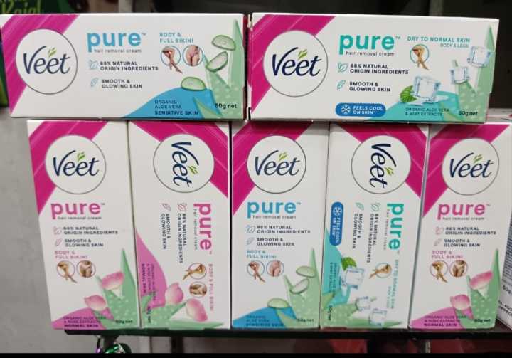 Veet Hair Removal Cream For Sensitive skin 50g | Daraz.lk