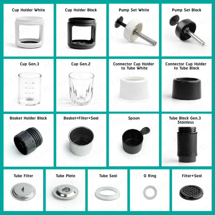 Hillkoff: genuine spare parts staresso SP-200 Gen 3 accessory parts ...