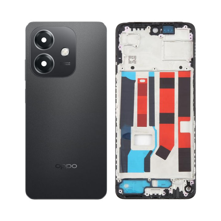 Oppo A3x Casing Complete Body - Original Fit Middle Side & Back Panel ...