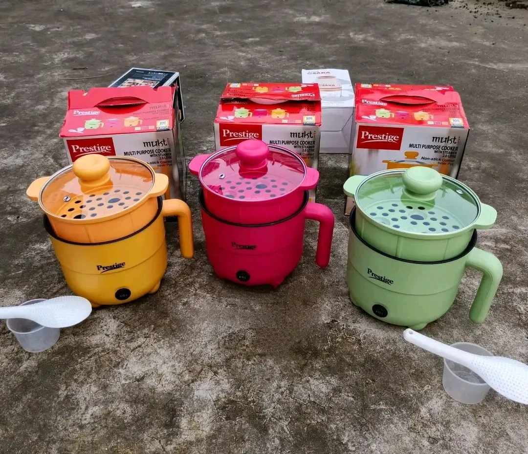 Prestige Multi Purpose Electric Cooker with Steamer – 2.0 Litre, 900W ...