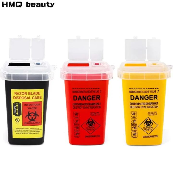 Plastic Waste Box Medical Supplies Container Large Capacity Disposable ...